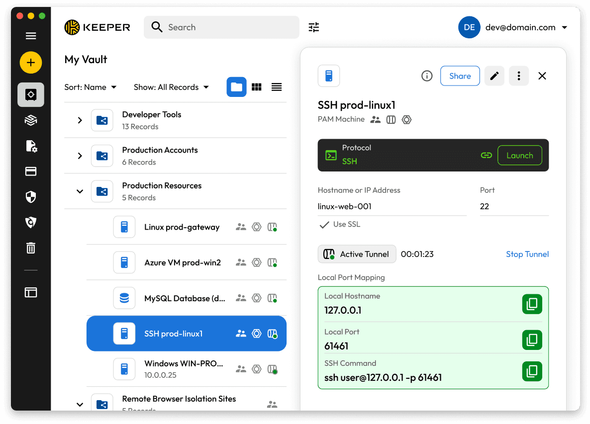 Keeper Enterprise - Admin Console